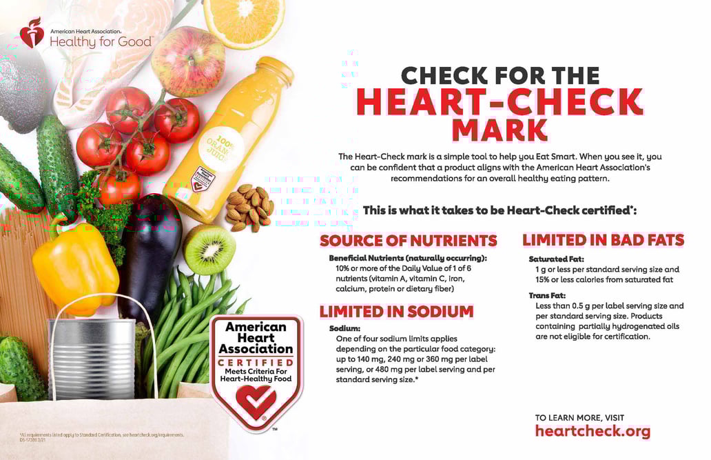 Check for the Heart-check Mark